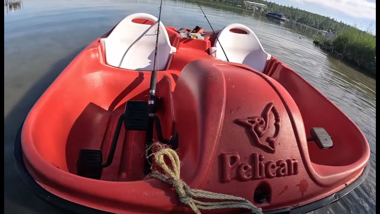 Fishing in a Paddle Boat! | Emma Lake - YouTube