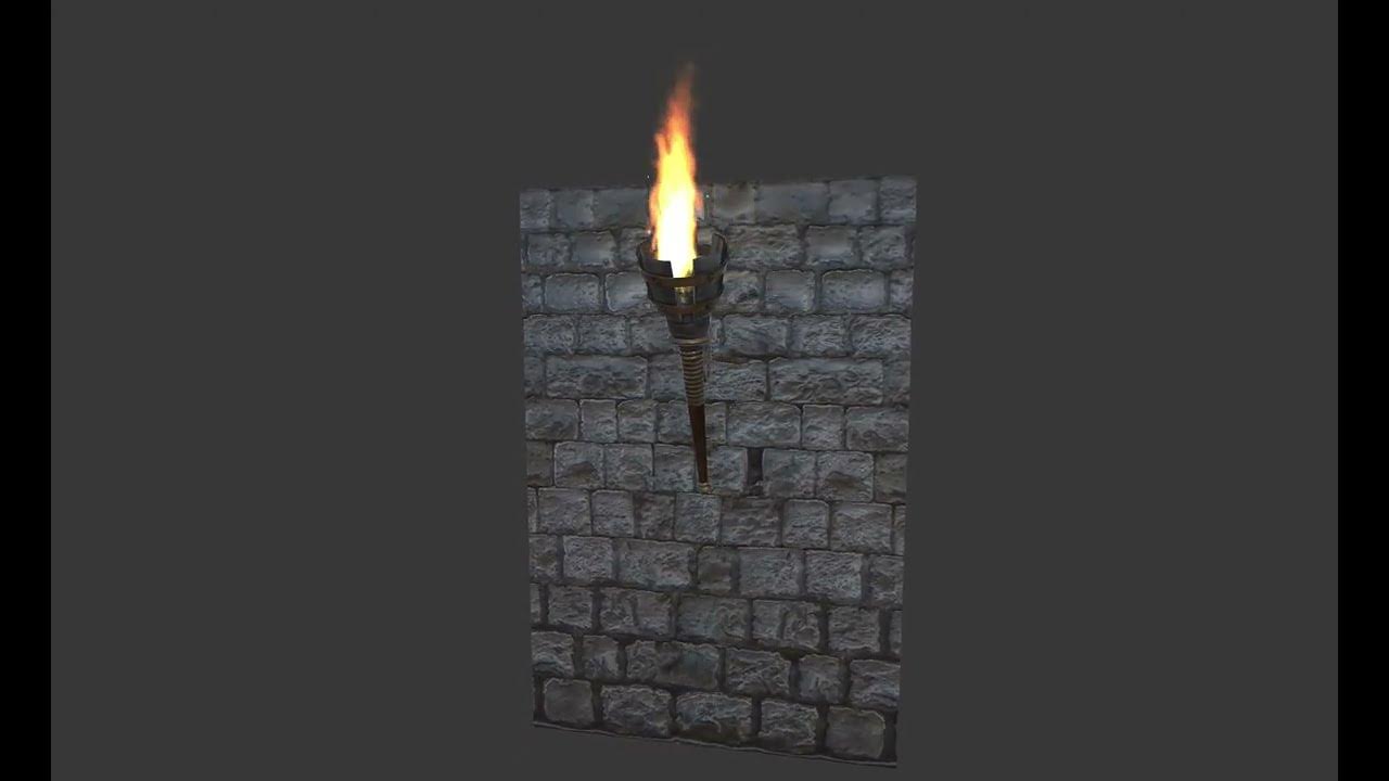 Fire Torch - Unity Asset - YouTube