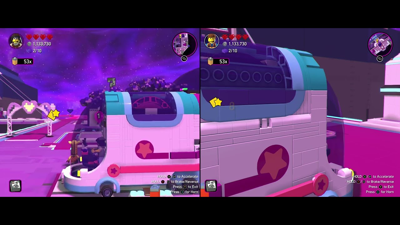 LEGO® The Movie 2 Video game [CO-OP] two-player split screen playing ...