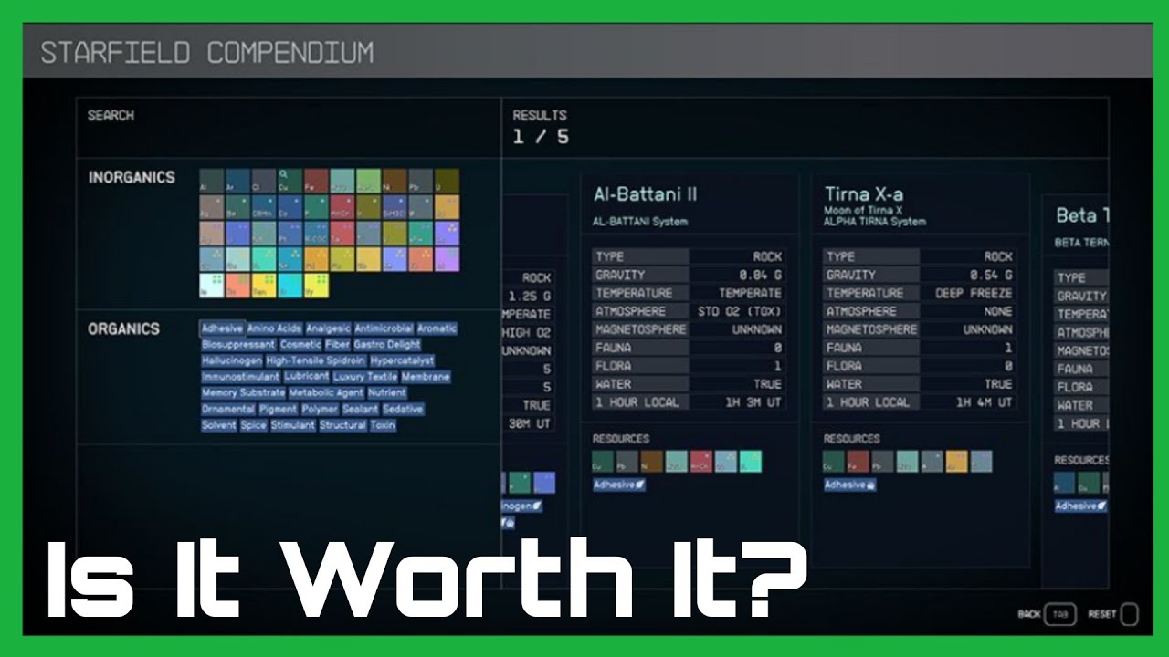 Starfield Compendium Paid Mod Review Is It Worth It? - YouTube