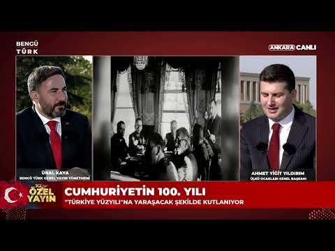 Ülkü Ocakları Eğitim ve Kültür Vakfı Genel Başkanı Ahmet Yiğit Yıldırım Bengü Türk'e konuk oldu