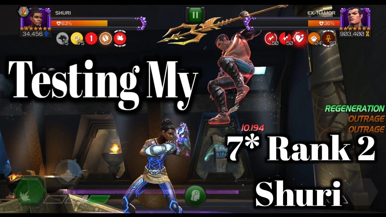 Mcoc Necropolis Path 2 Namor Solo | Mcoc Necropolis Namor vs Shuri ...