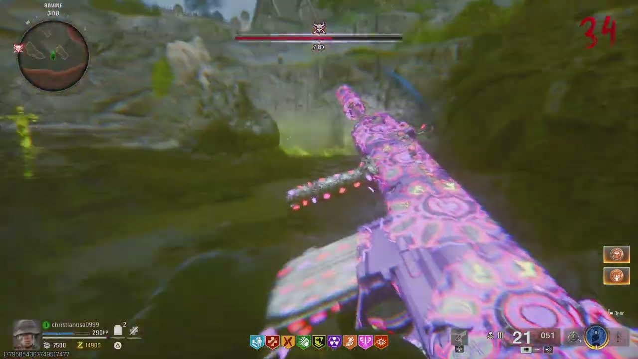 BO6 SHATTERED VEIL EASTER EGG BOSS FIGHT KILO 141 FULLY PACK A PUNCH ...