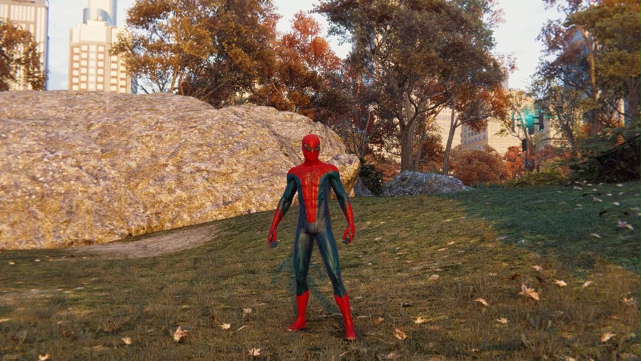 Spiderman can go down as fast as he goes up - YouTube