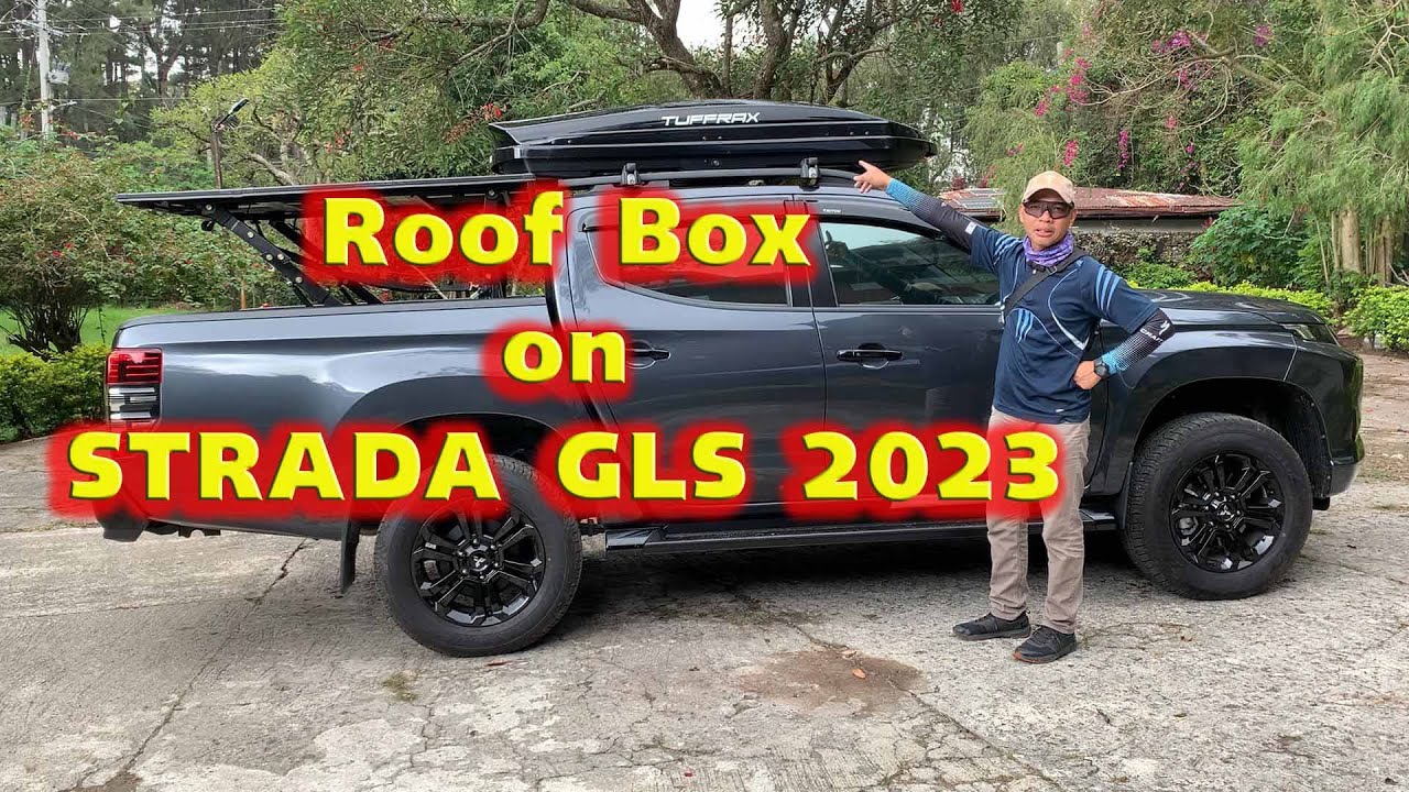 Tuffrax Roof Box on Strada GLS 2023 - YouTube