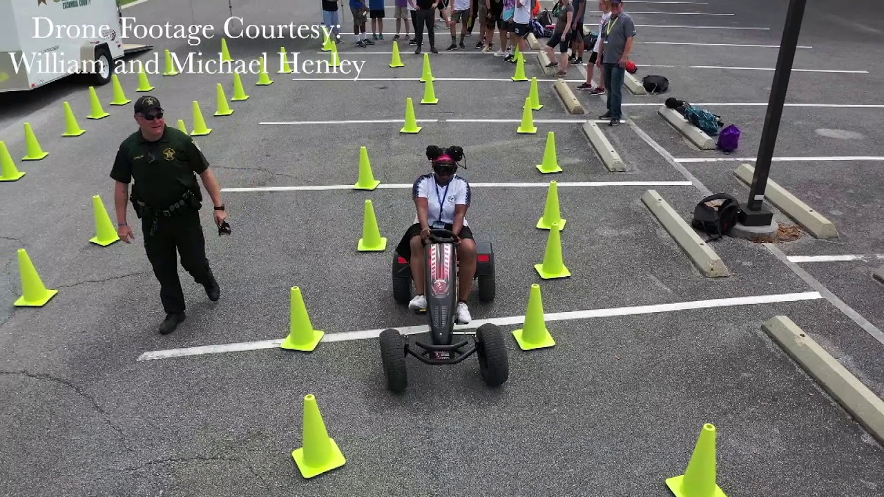 ECSO Driving Under the Influence (DUI) Goggles Demonstration - YouTube