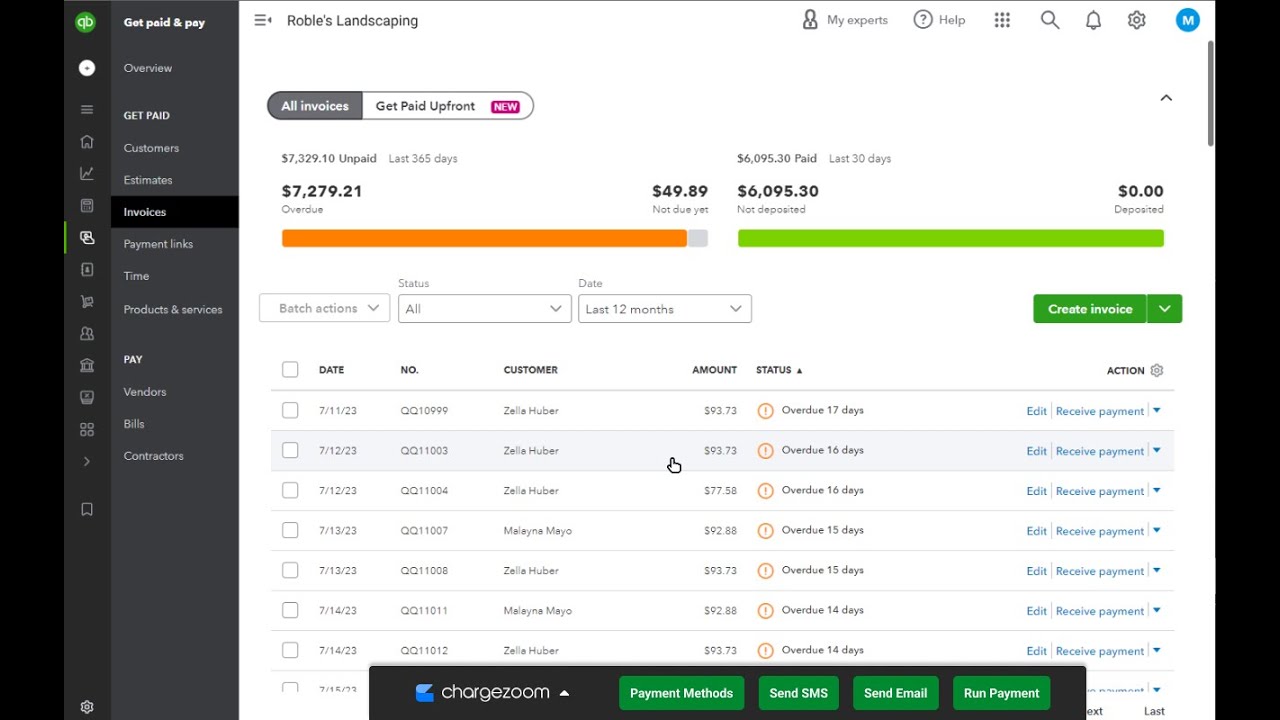 Chargezoom - Chrome Extension Demo - YouTube