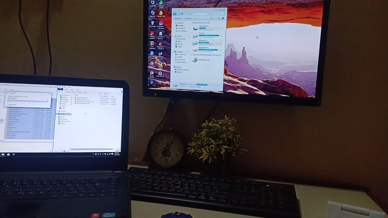 How to Connect Two Computers and share files using LAN Cable in Windows ...