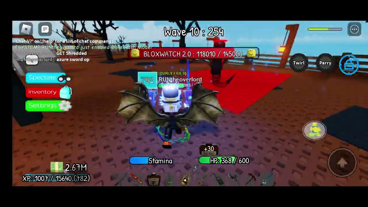 is azure sword this op? (roblox noob invasion ) - YouTube