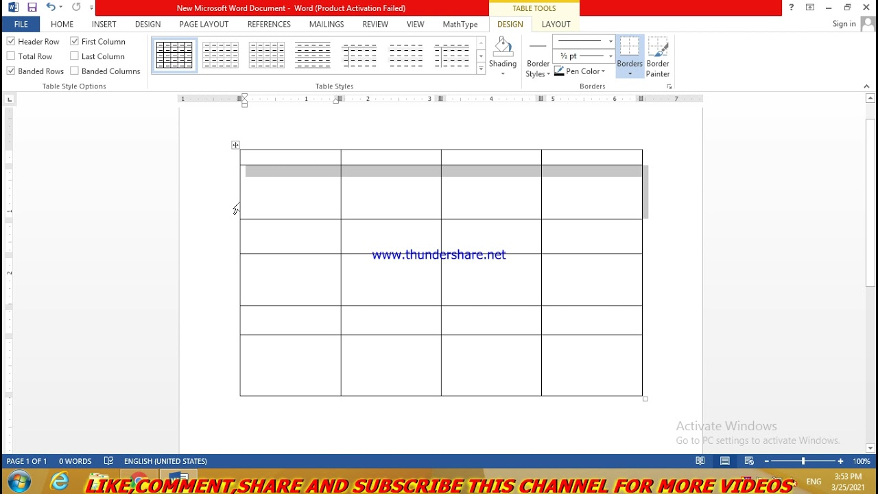 How To Divide Row Equally In Table In MS Word YouTube How To Divide Row Equally In Table In MS Word YouTube