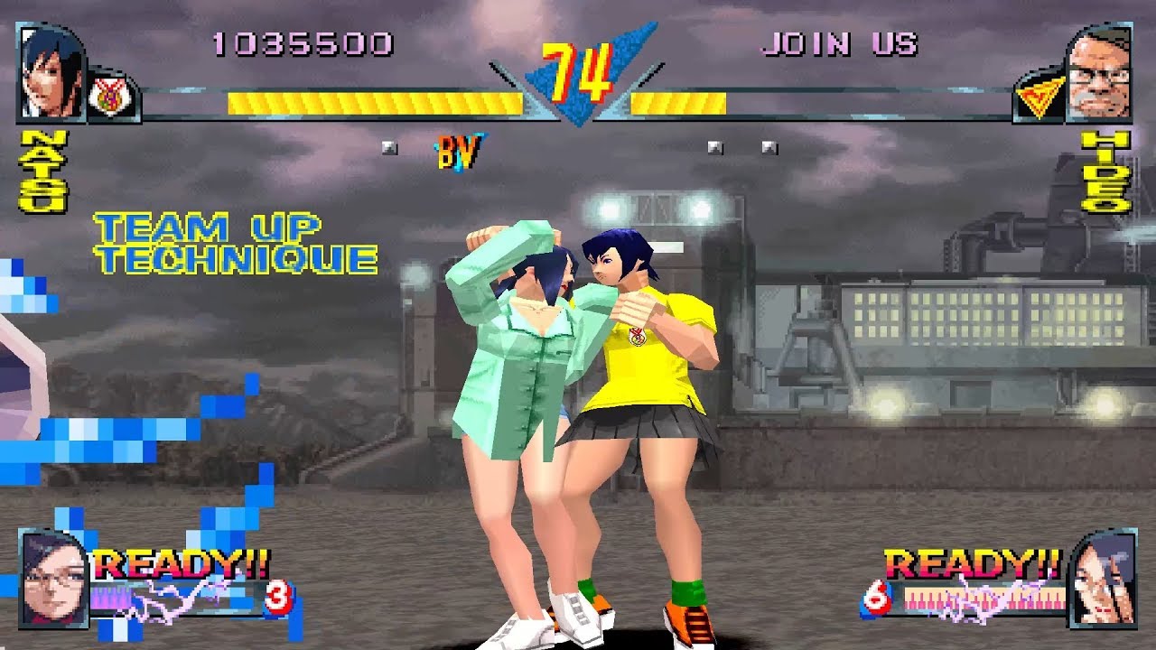 Rival Schools Evolution (USA) [PS1] - Kyoko2 & Natsu2 (both endings) - YouTube