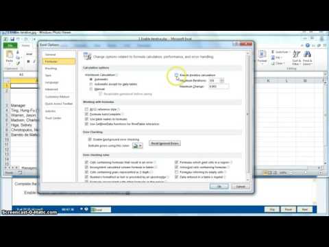 21 Exam Excel Expert MOS 2010 Options 1 21 - YouTube
