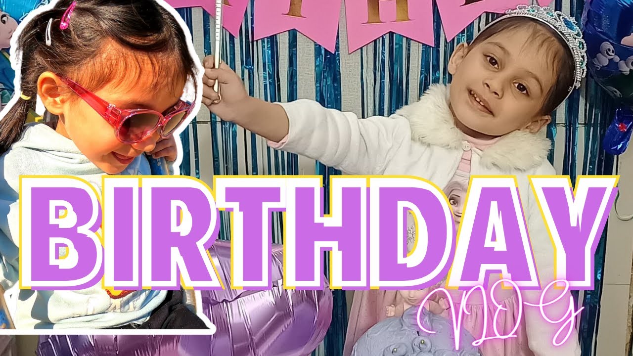 Birthday Vlog | Islamabad (Halwa Puri Nashta) - Mom baked Elsa Frozen ...