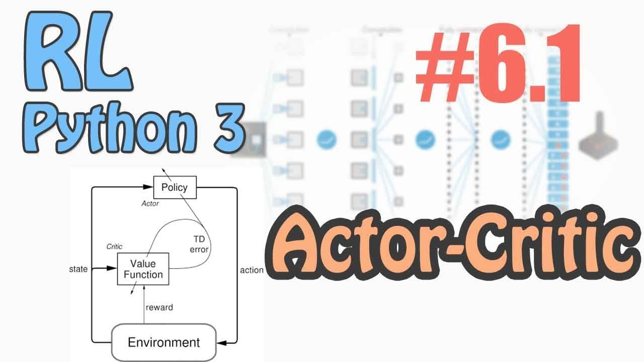 #6.1 Actor Critic 演员评论家 (强化学习 Reinforcement Learning 教学) - YouTube