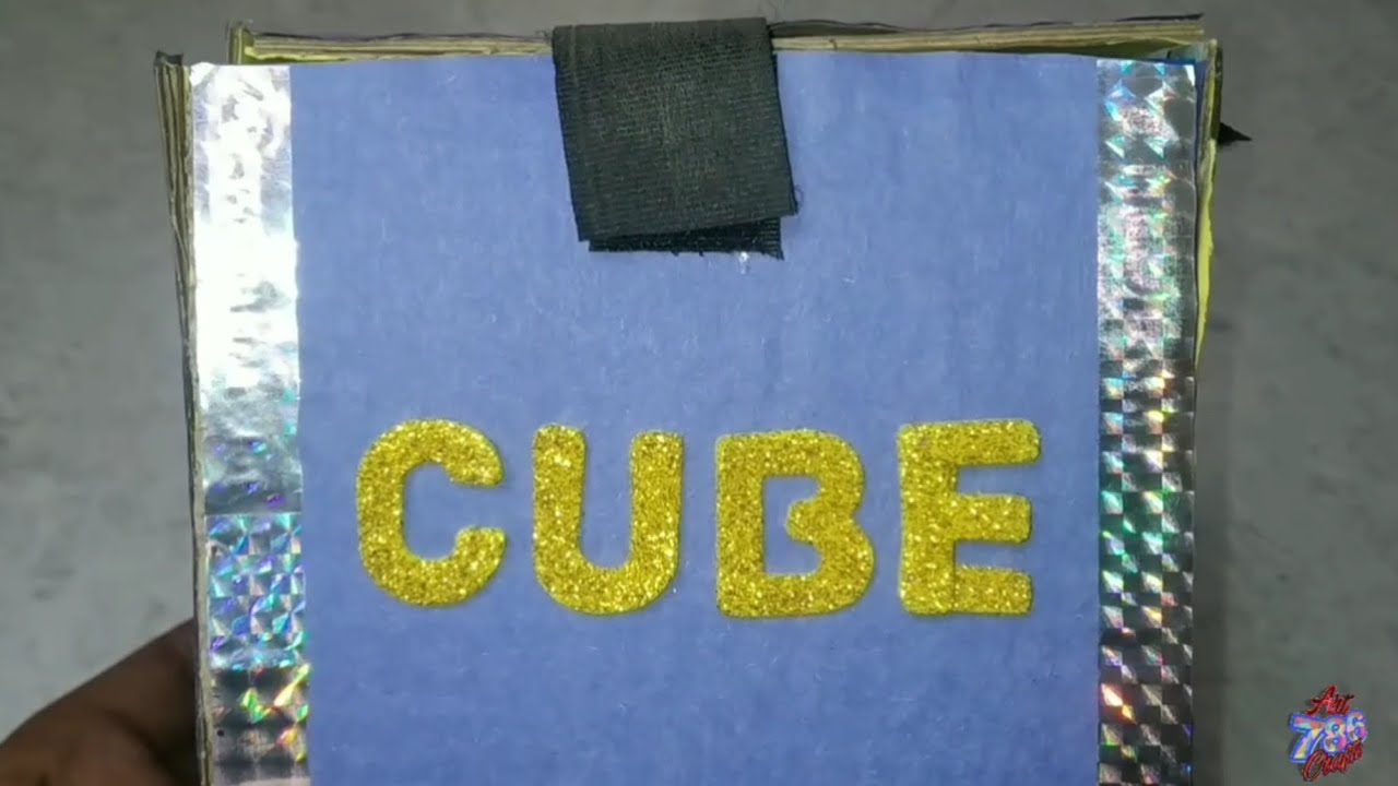 Working Model of Class | 8th , 9th , and 10th | 3D Cube | Maths working ...