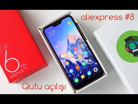 Aliexpress #8: Redmi 6 PRO Qutu açılışı