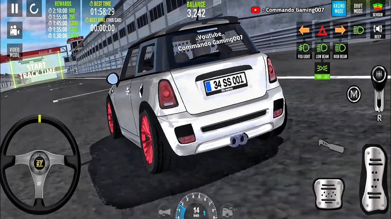 Car Parking 3D: Modified Mini Cooper Car Driving!🔥Car Parking Video ...