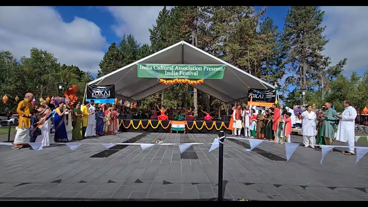 2024 ICA Portland India Day Inauguration Patriotic Medley - YouTube