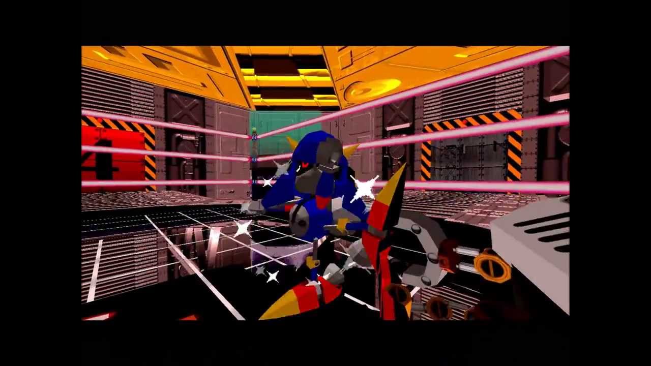 Sonic the Fighters (Emulator) - Rocket Metal Sonic Playthrough - YouTube