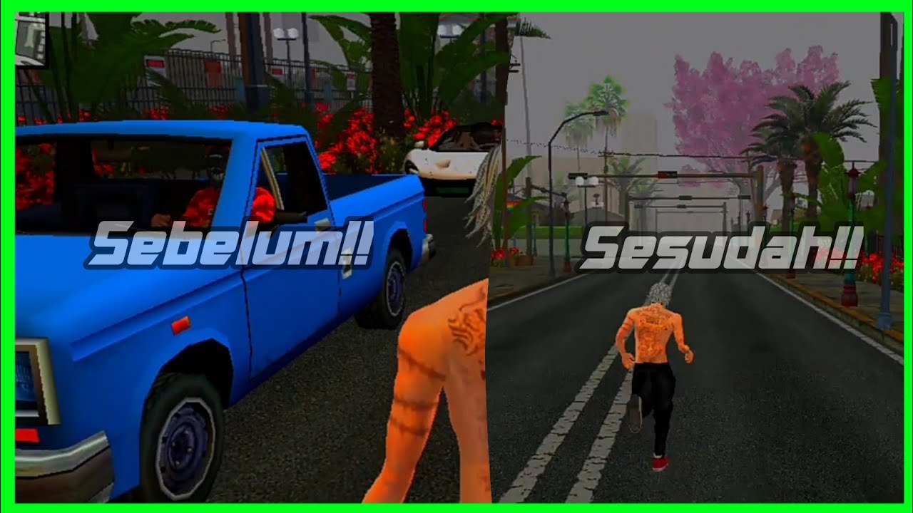 SHARE MOD JALANAN MENJADI SEPI - GTA SA ANDROID - YouTube