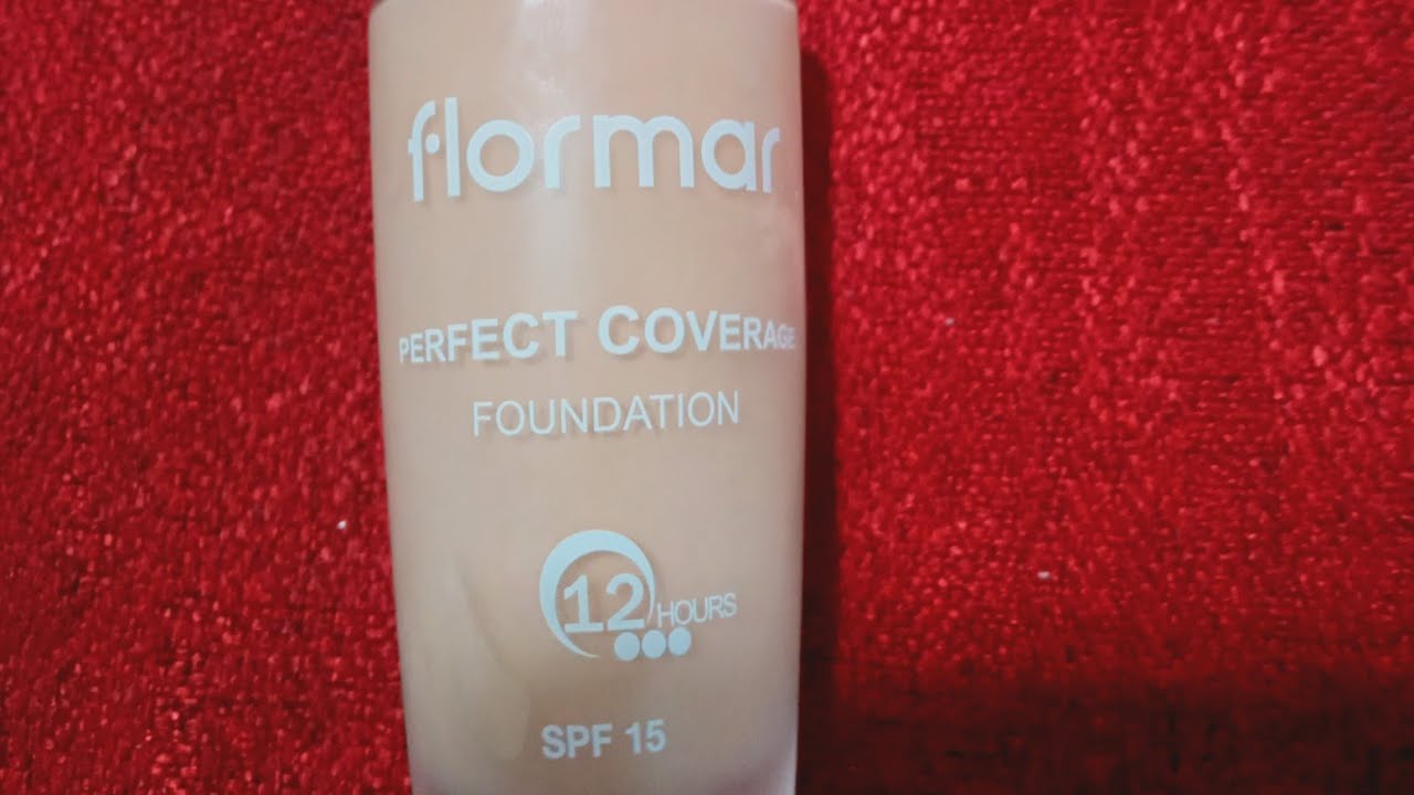 Flormar Perfect coverage foundation Detail review. - YouTube