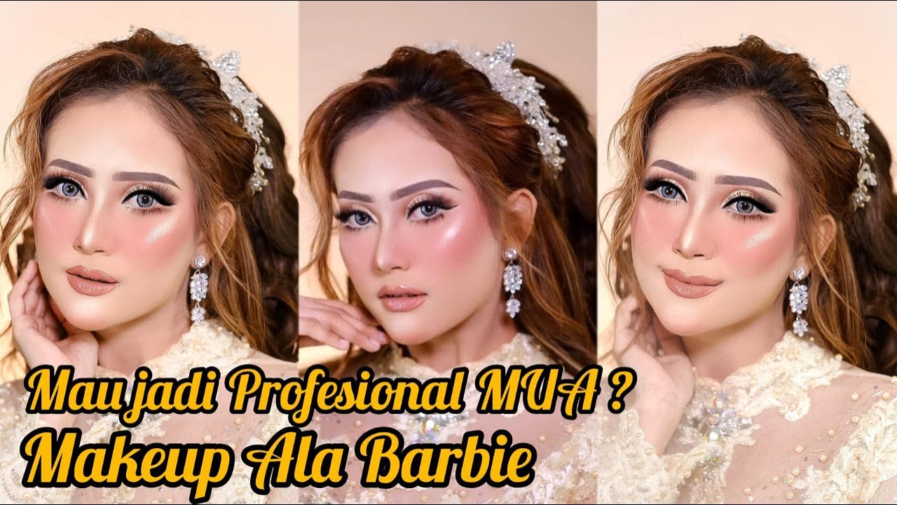 MAU TAU TUTORIAL MAKEUP ALA BARBIE ️ MAKEUP BY GALIHMAKUPARTIS - YouTube
