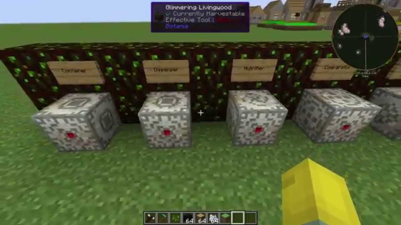 Tutorial Botania. Red Stringed: Spoofer, Container, etc... - YouTube