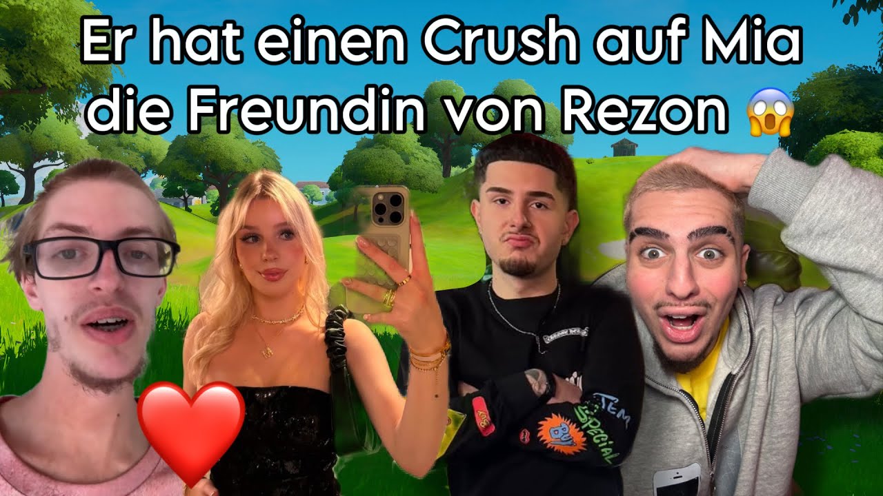 ER HAT EINEN CRUSH AUF MIA ️ DIE FREUNDIN VON REZON 😱 MIT @bachelorbby ...