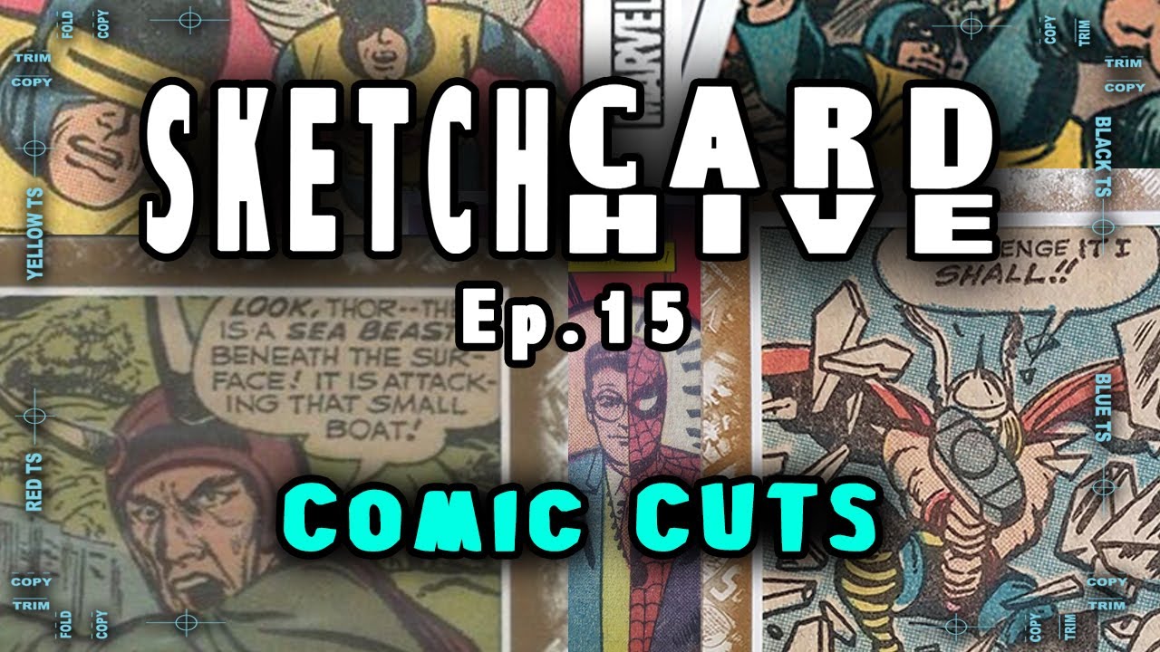 Comic Cuts/Archive Comic Panels | Marvel Trading Cards - YouTube