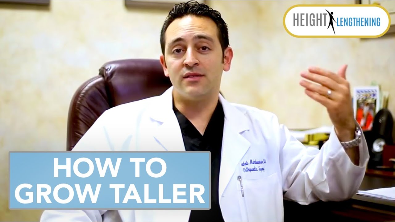 How To Grow Taller: The Facts | Dr Mahboubian - YouTube