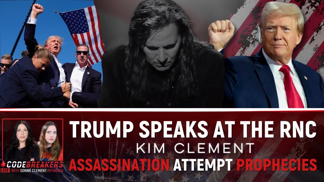 Trump Speaks At The RNC | Kim Clement Assassination Attempt Prophecies ...