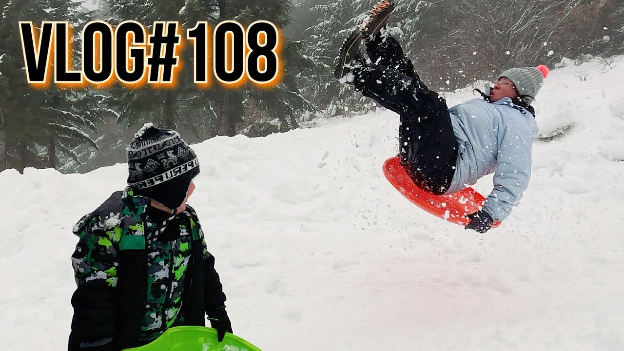 Epic Snow Days/ From Slopes to Slides - YouTube