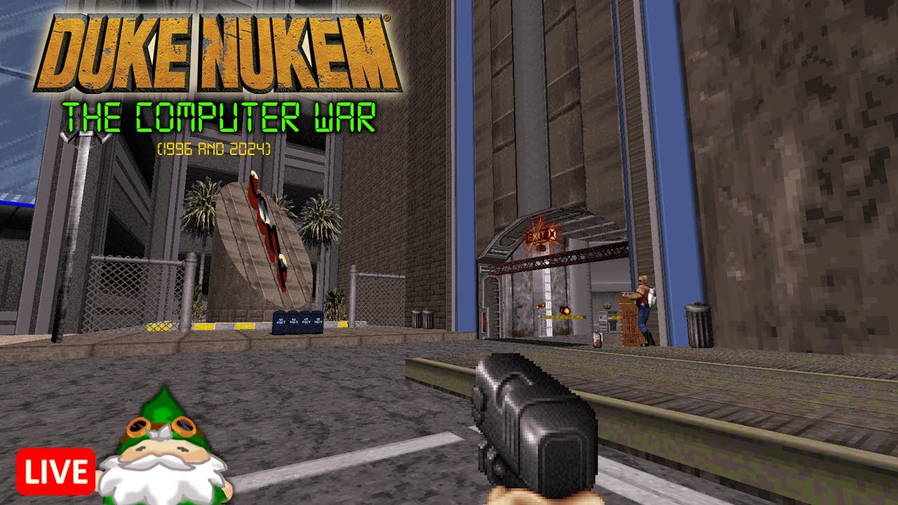 DUKE NUKEM 3D USER MAP (#57): The Computer War (1996 & 2024) - YouTube