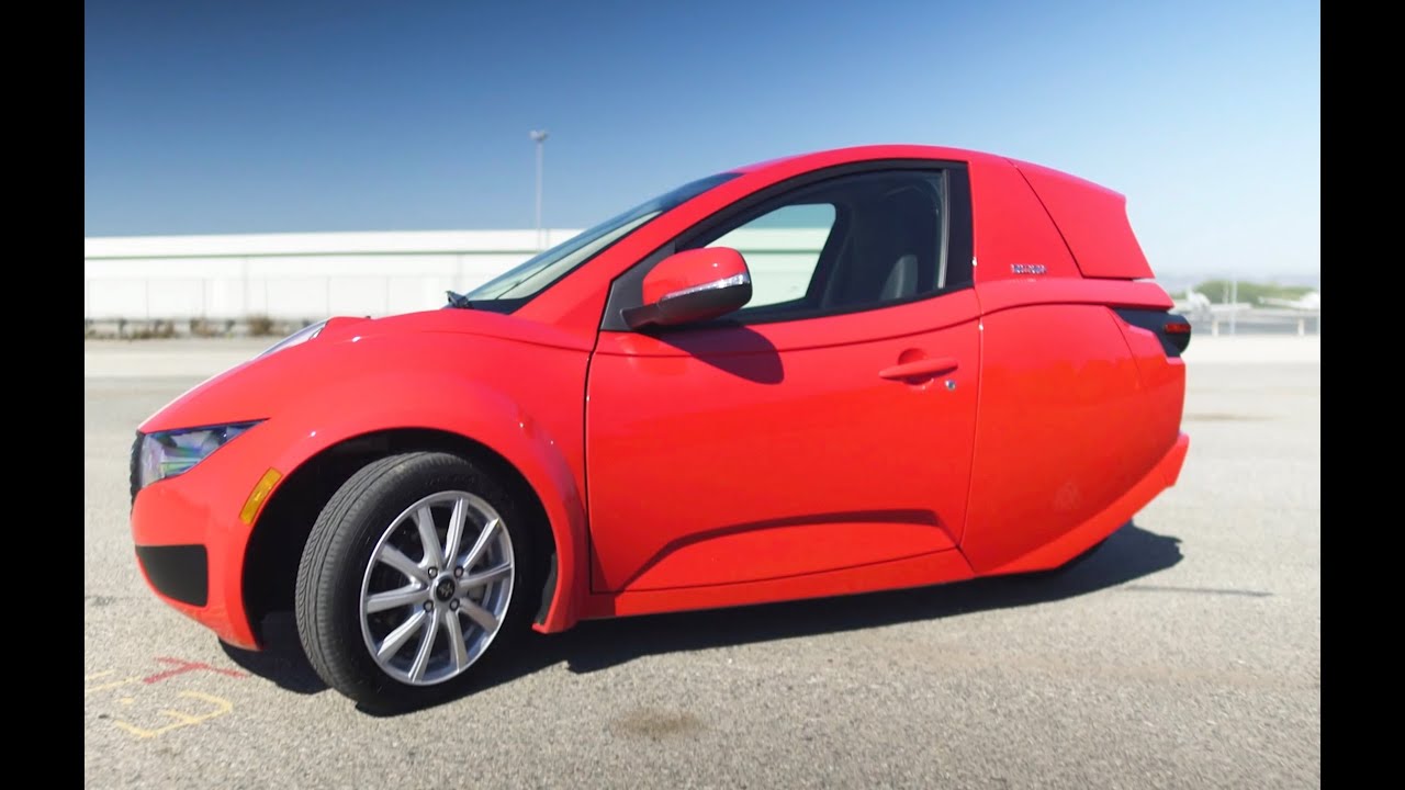 ElectraMeccanica SOLO Test Drive - A Revolutionary Electric Car - YouTube
