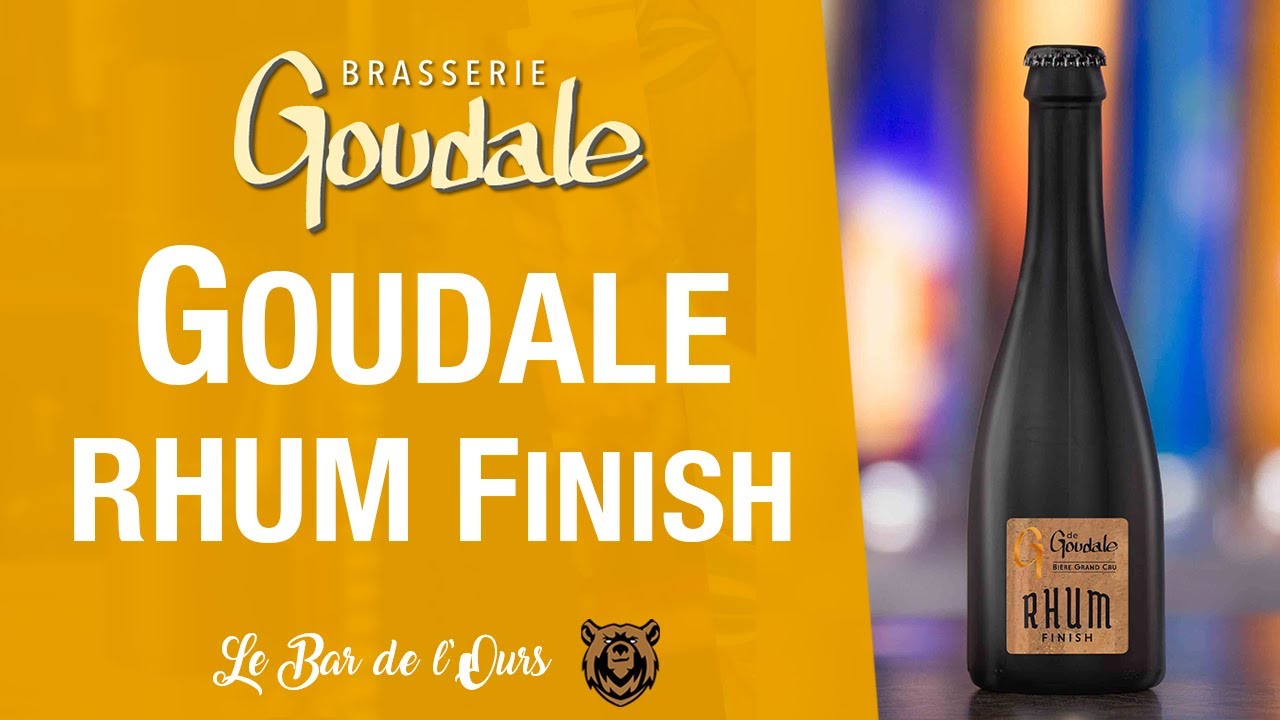 Goudale Rhum Finish - #bière Dégustation - YouTube