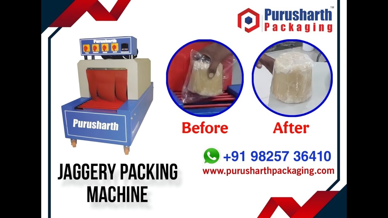 Jaggery Packing Machine - YouTube