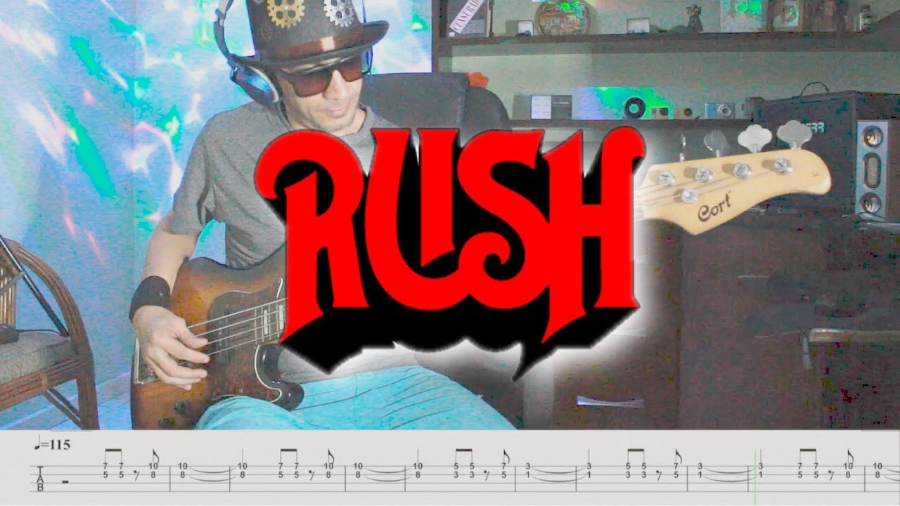 Rush - The Pass Bass Tabs [Tutorial + Cover] - YouTube