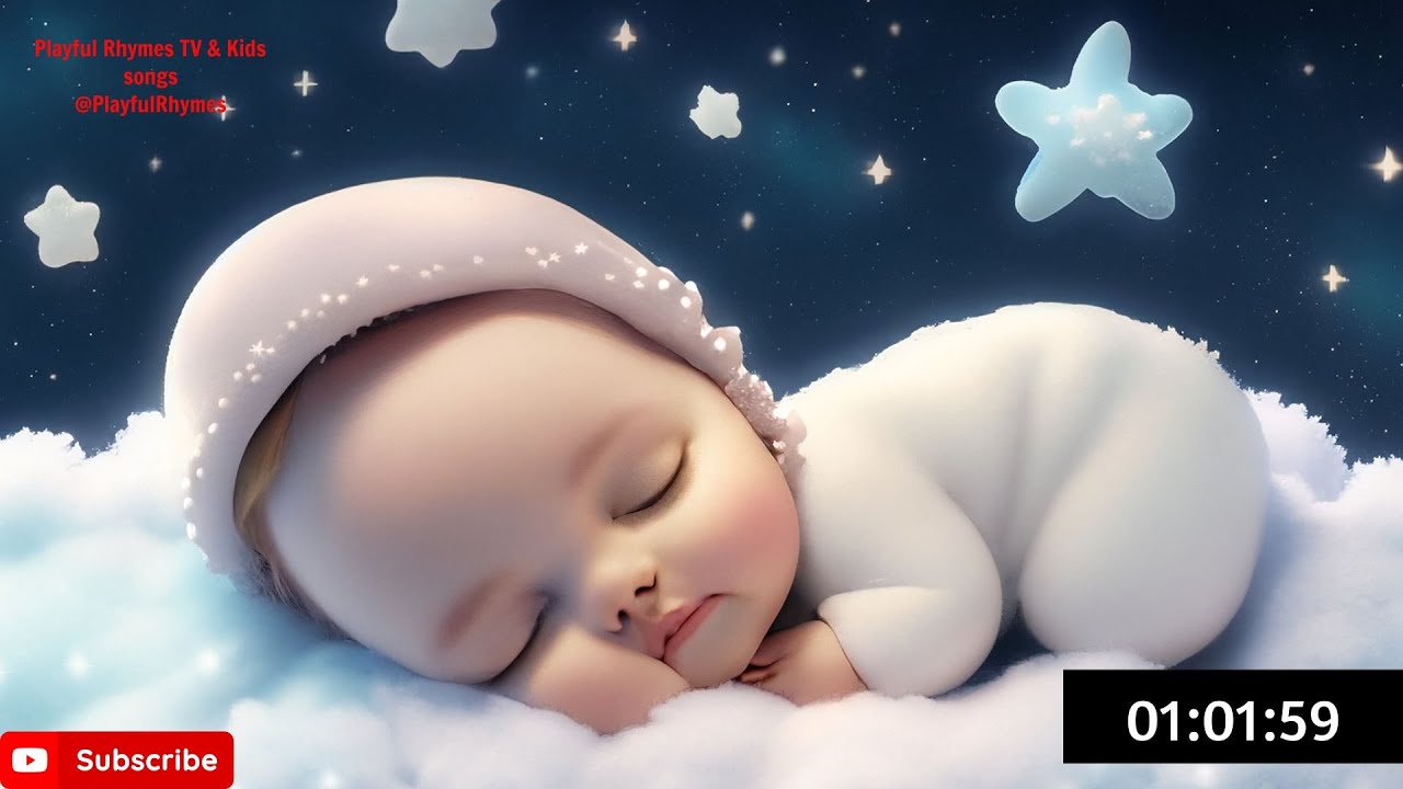 Bedtime Magic Twinkle Twinkle Instrumental Lullabies & White Noise 💤 1 ...