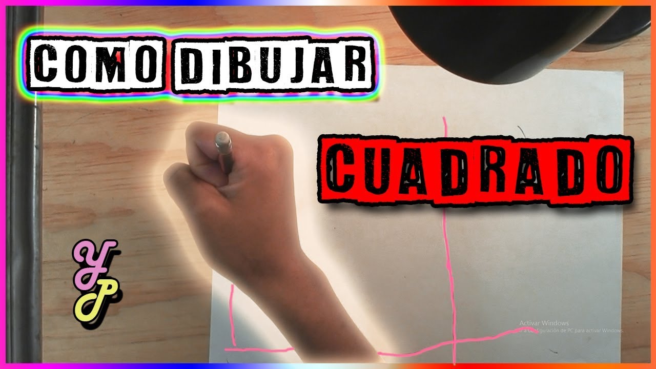 Como dibujar un cuadrad🅾️ - YouTube