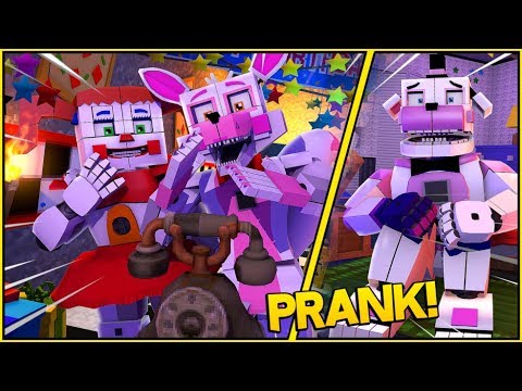 Minecraft Fnaf: Pranking Calling Funtime Freddy At 3 Am (Minecraft ...