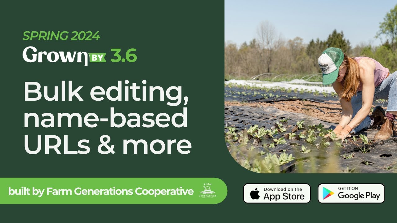 NEW FEATURES GrownBy 3.6 (Spring 2024) - YouTube