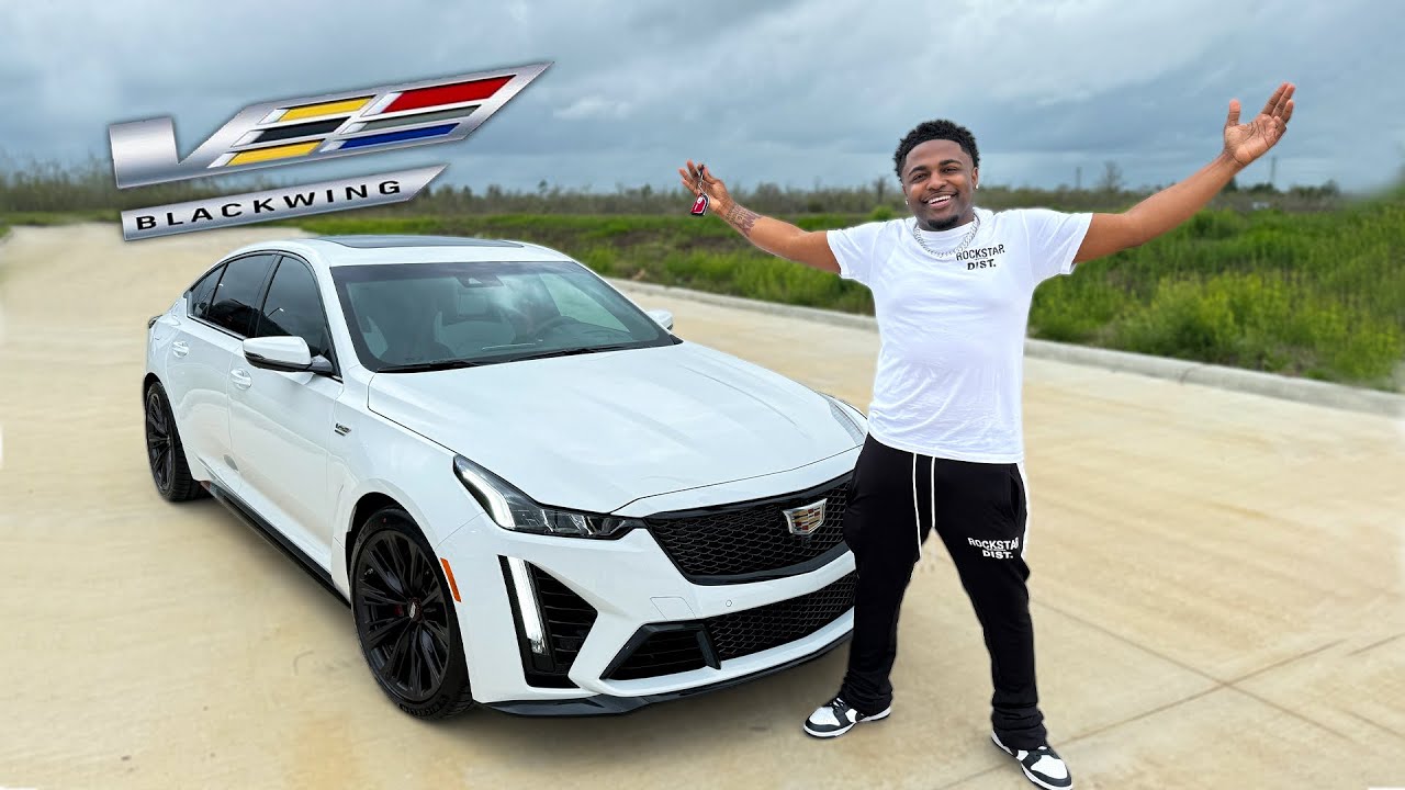 DRE WAY BUYS A 2024 CT5 V BLACKWING! (HELLCAT KILLER) - YouTube