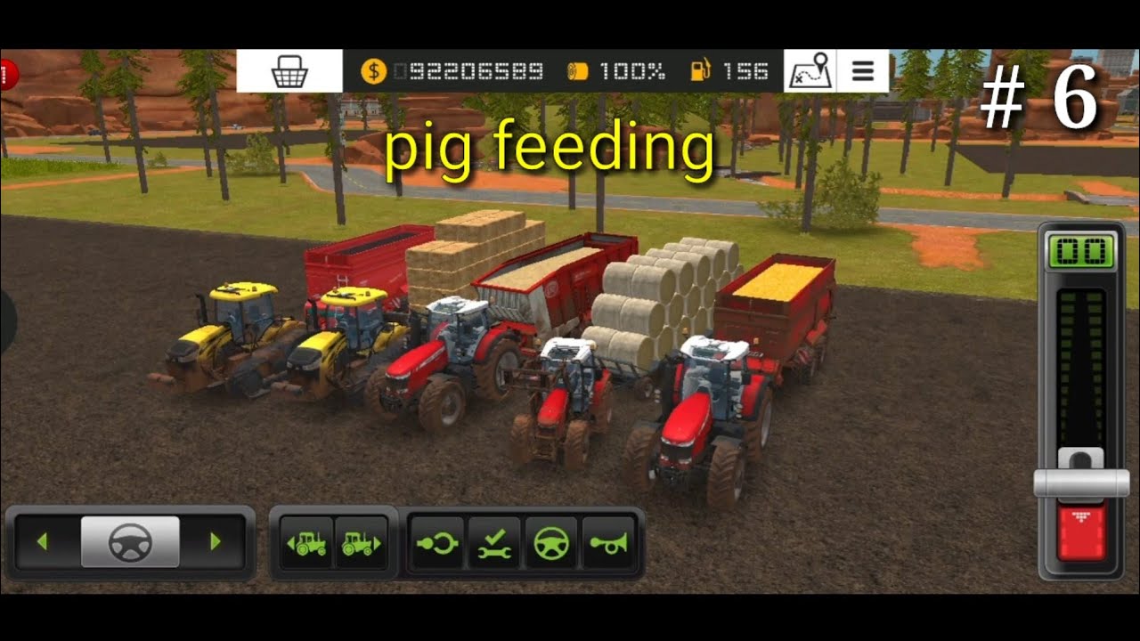 pig feeding in fs 18 | farming simulator 18 | only games | new game ...
