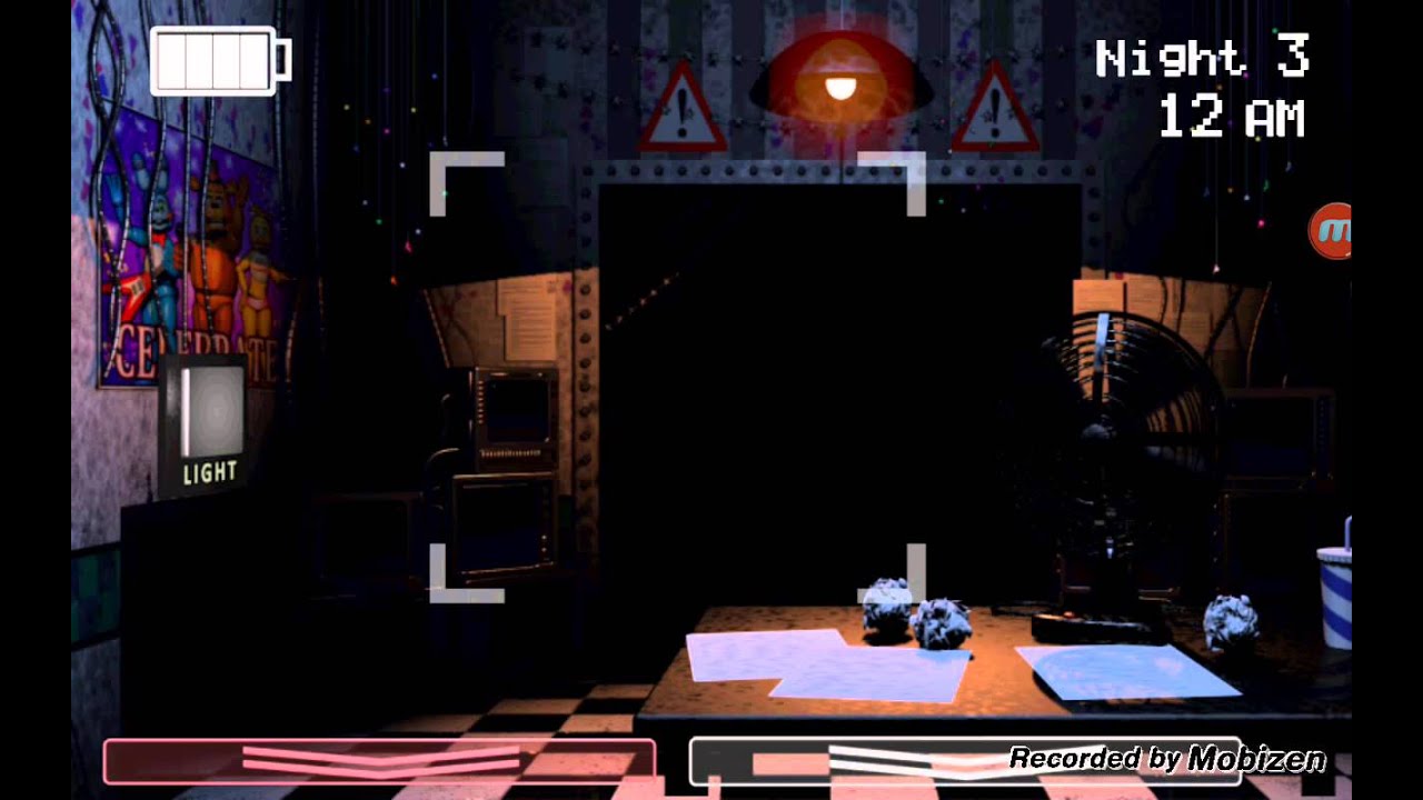 Fnaf 2 gameplay (night 3) - YouTube