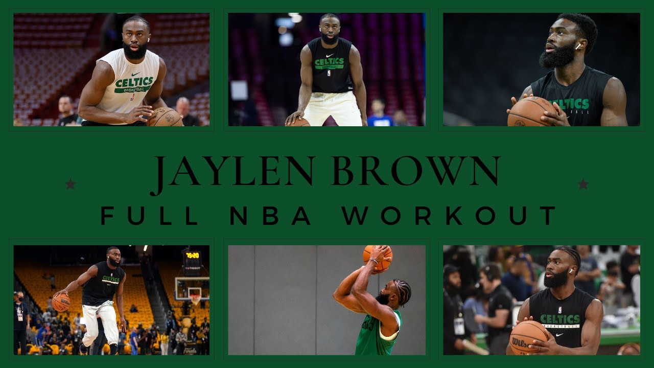 Jaylen Brown FULL NBA WORKOUT/TRAINING - Becoming The Most Paid Athlete ...