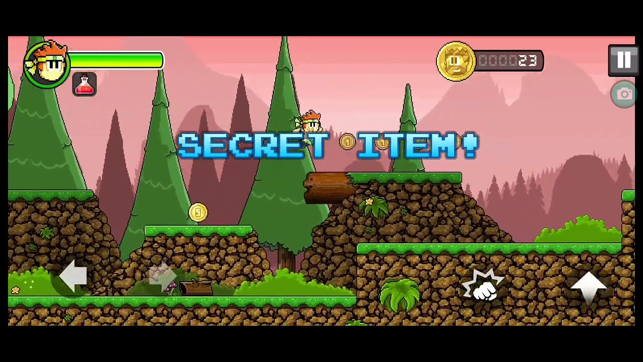 playing Dan the man action platformer game - YouTube