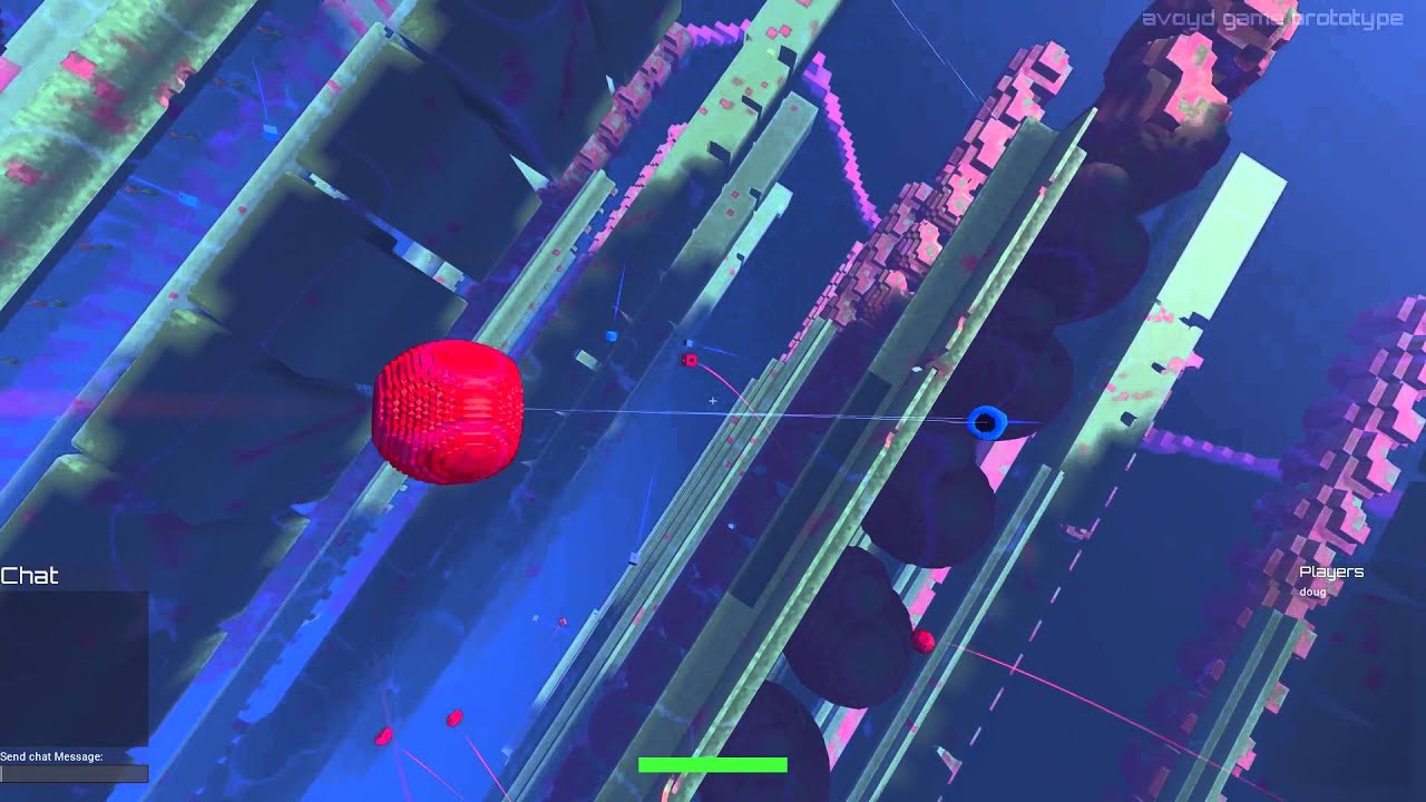 Avoyd 6DOF FPS Voxel Game - AI & Weapons - YouTube