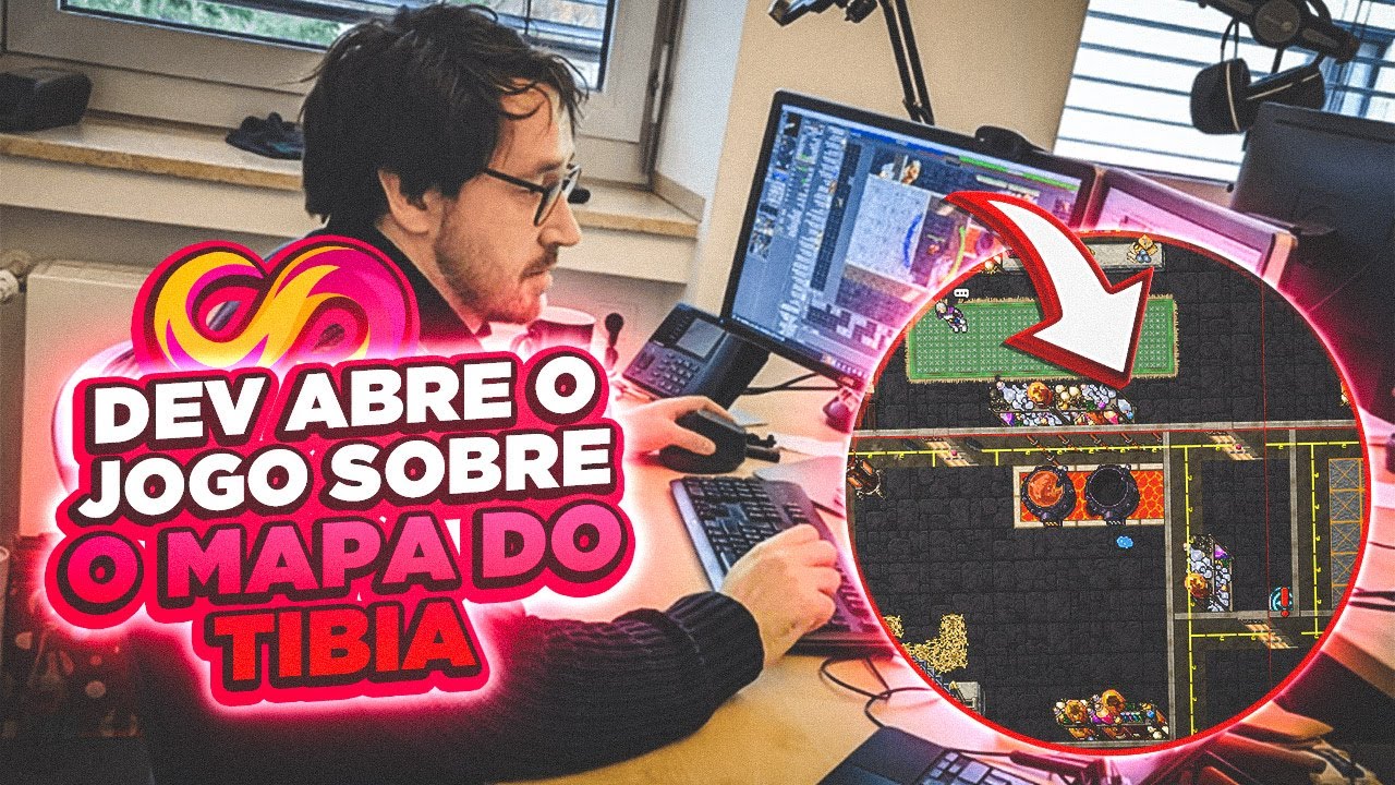 Funcionario da Cipsoft abre o jogo sobre Segredos e Mapa do Tibia l Tibia Papo - YouTube