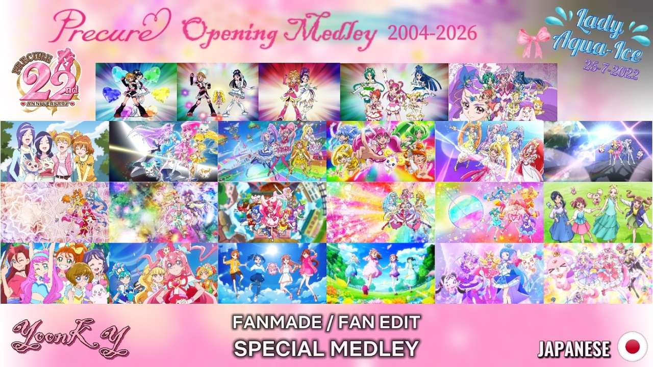 💕 Precure's 22nd Anniversary | 🎼 "Special Opening MEDLEY 2004-2026" 🇯🇵 ...