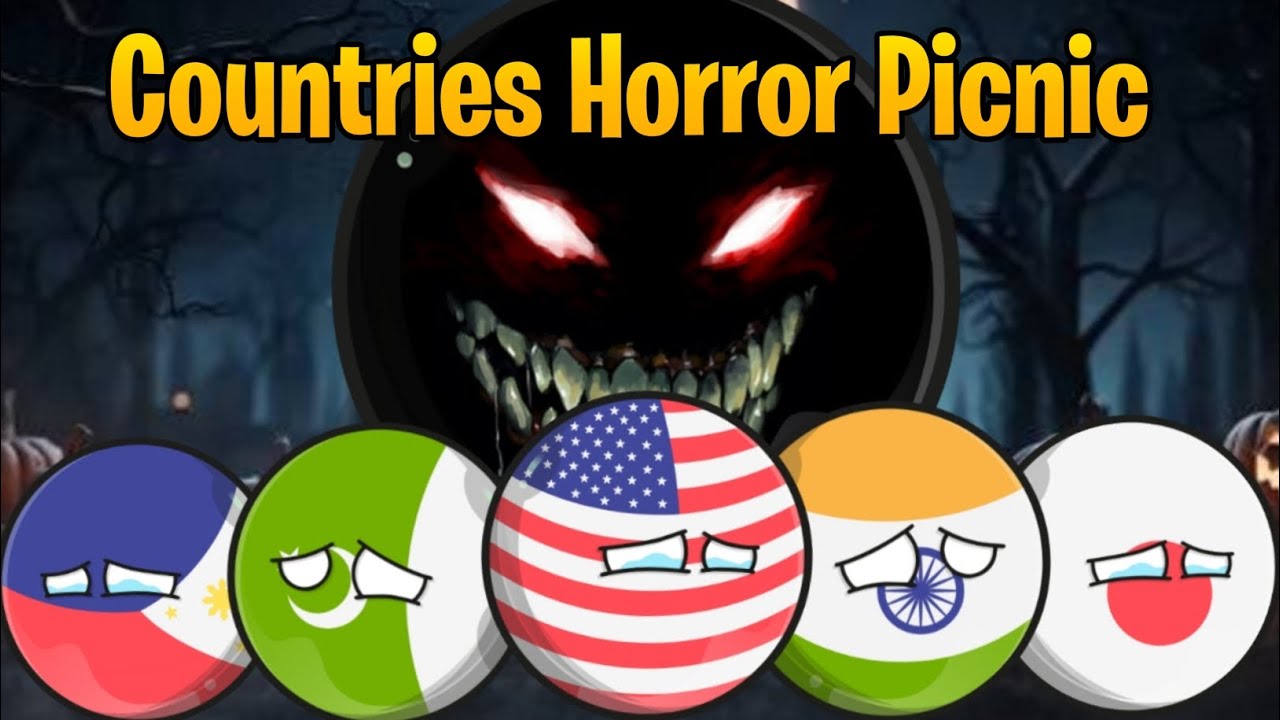 Countries Horror Picnic 😱[Horror and interesting] 😱😱#countryballs # ...